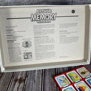 Milton Bradley | Toys | Vintage Arthur Memory Game 997 Milton Bradley ...